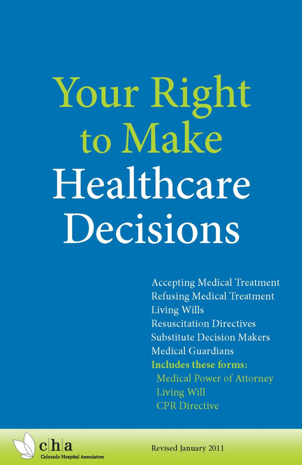 Advance Directives | Colorado Hospital Association